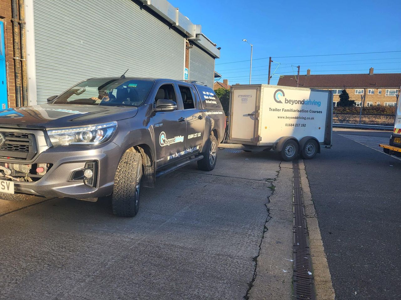 Beyond Driving Delivers Trailer Handling Course for BT in Cardiff and ...